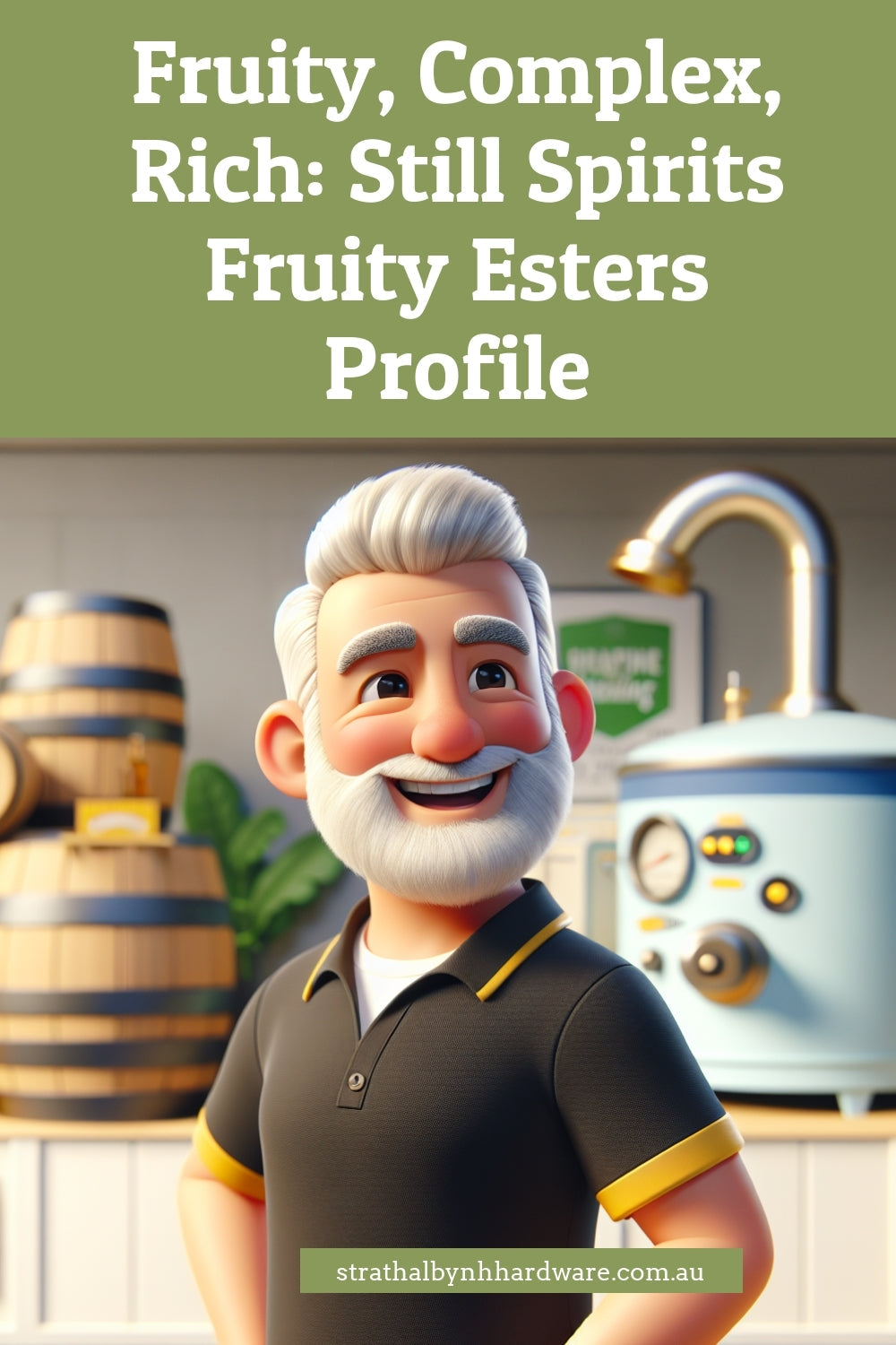 Fruity, Complex, Rich: Still Spirits Fruity Esters Profile – Strathalbyn H Hardware
