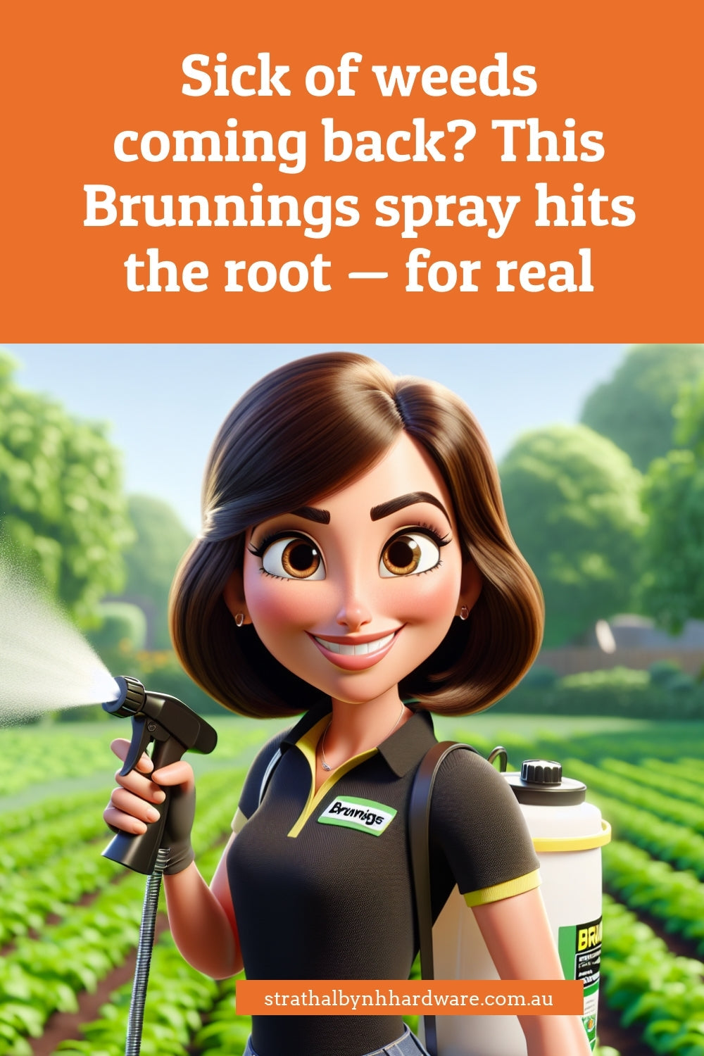 Sick of weeds coming back? This Brunnings spray hits the root — for re ...