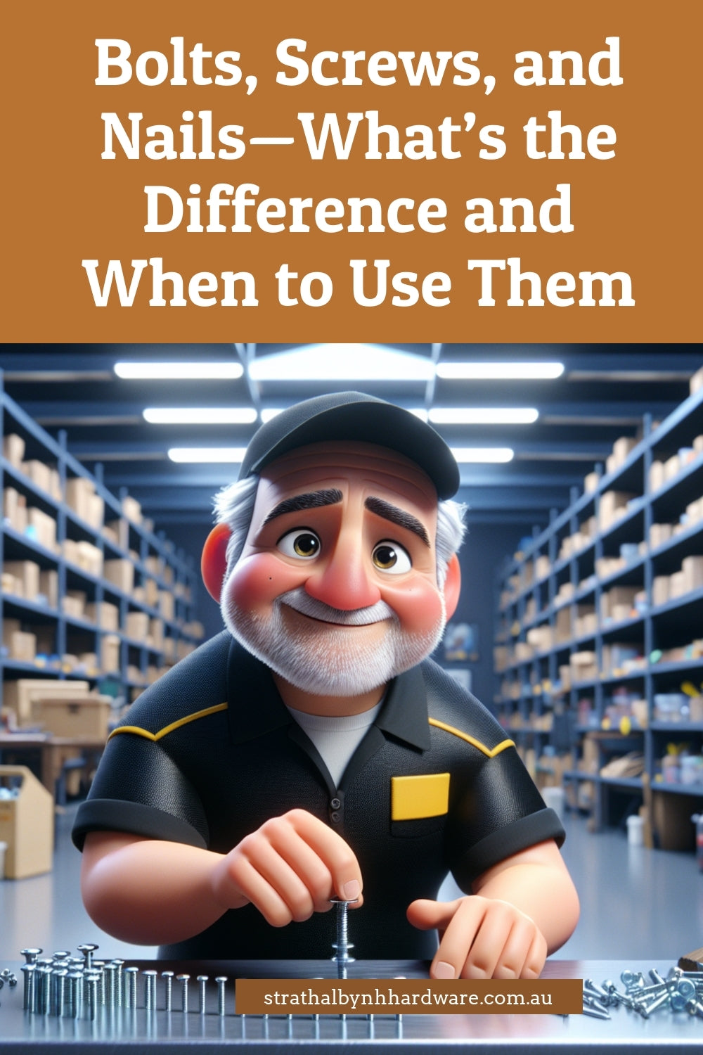 Bolts, Screws, and Nails—What’s the Difference and When to Use Them – Strathalbyn H Hardware