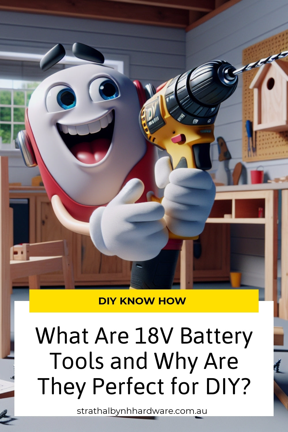 What Are 18V Battery Tools and Why Are They Perfect for DIY ...