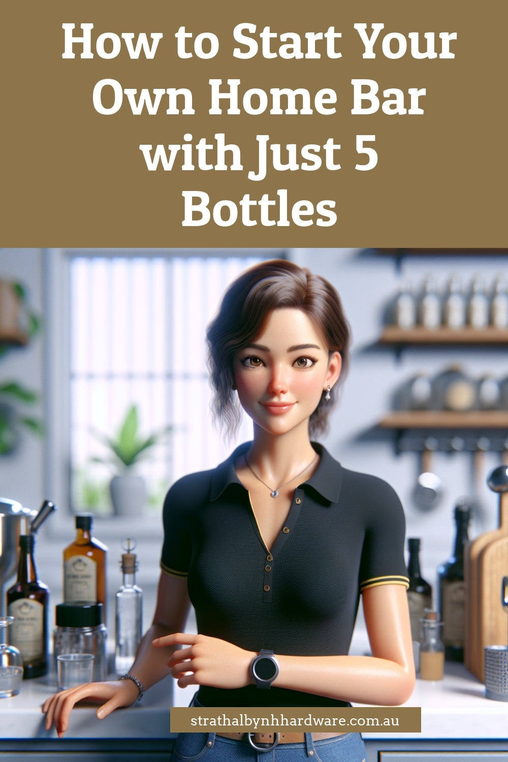 How to Start Your Own Home Bar with Just 5 Bottles – Strathalbyn H Hardware